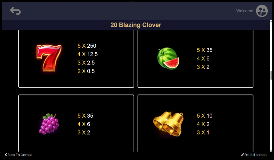 20 Blazing Clover Slot by TaDa Gaming 🎰 Free Demo Play