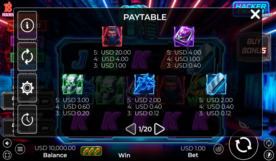 Hacker Crash Jackpot Slot by 18Peaches 🎰 Free Demo Play