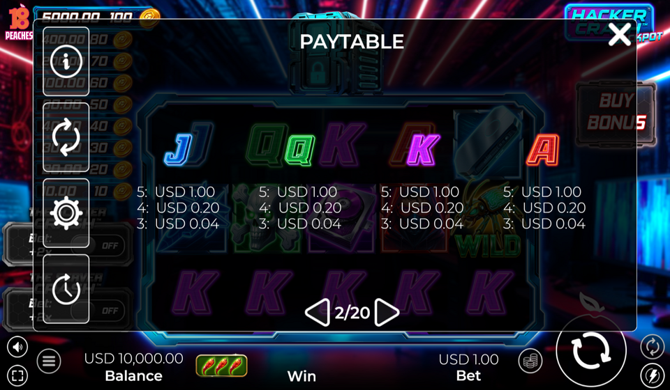 Hacker Crash Jackpot Slot by 18Peaches 🎰 Free Demo Play