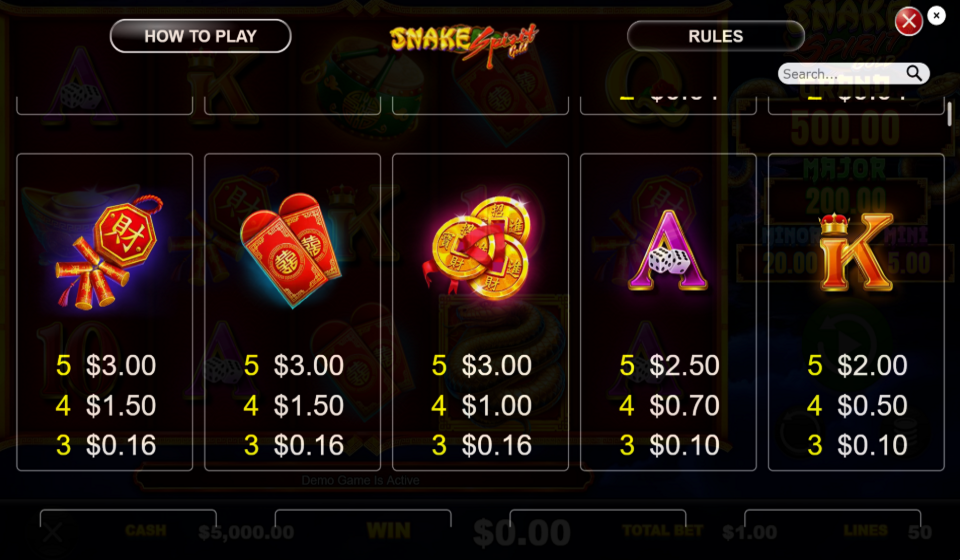 Snake Spirit Gold Slot by Ainsworth 🎰 Free Demo Play