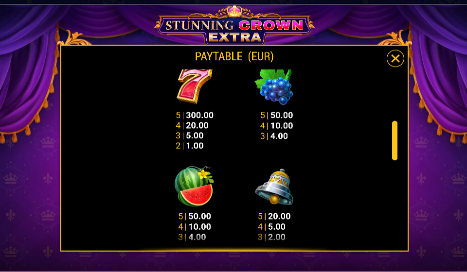 Stunning Crown Extra Slot by BF Games 🎰 Free Demo Play