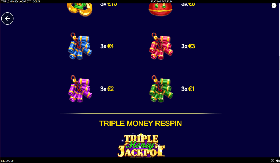 Triple Money Jackpot Gold Slot by Playtech 🎰 Free Demo Play