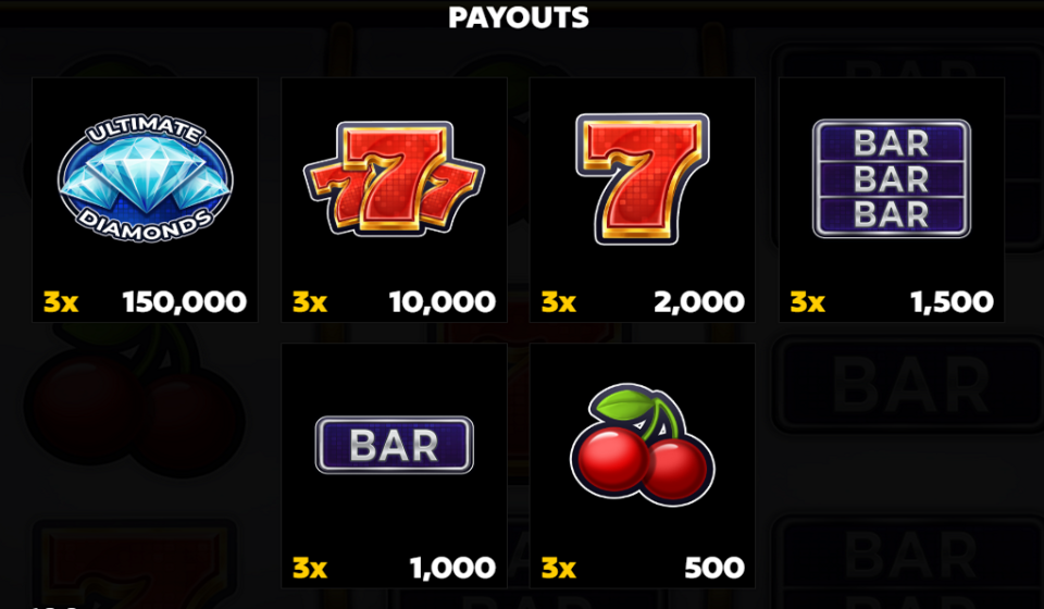 Ultimate Diamonds Diamond Treasures Slot by Apparat Gaming 🎰 Free Demo Play